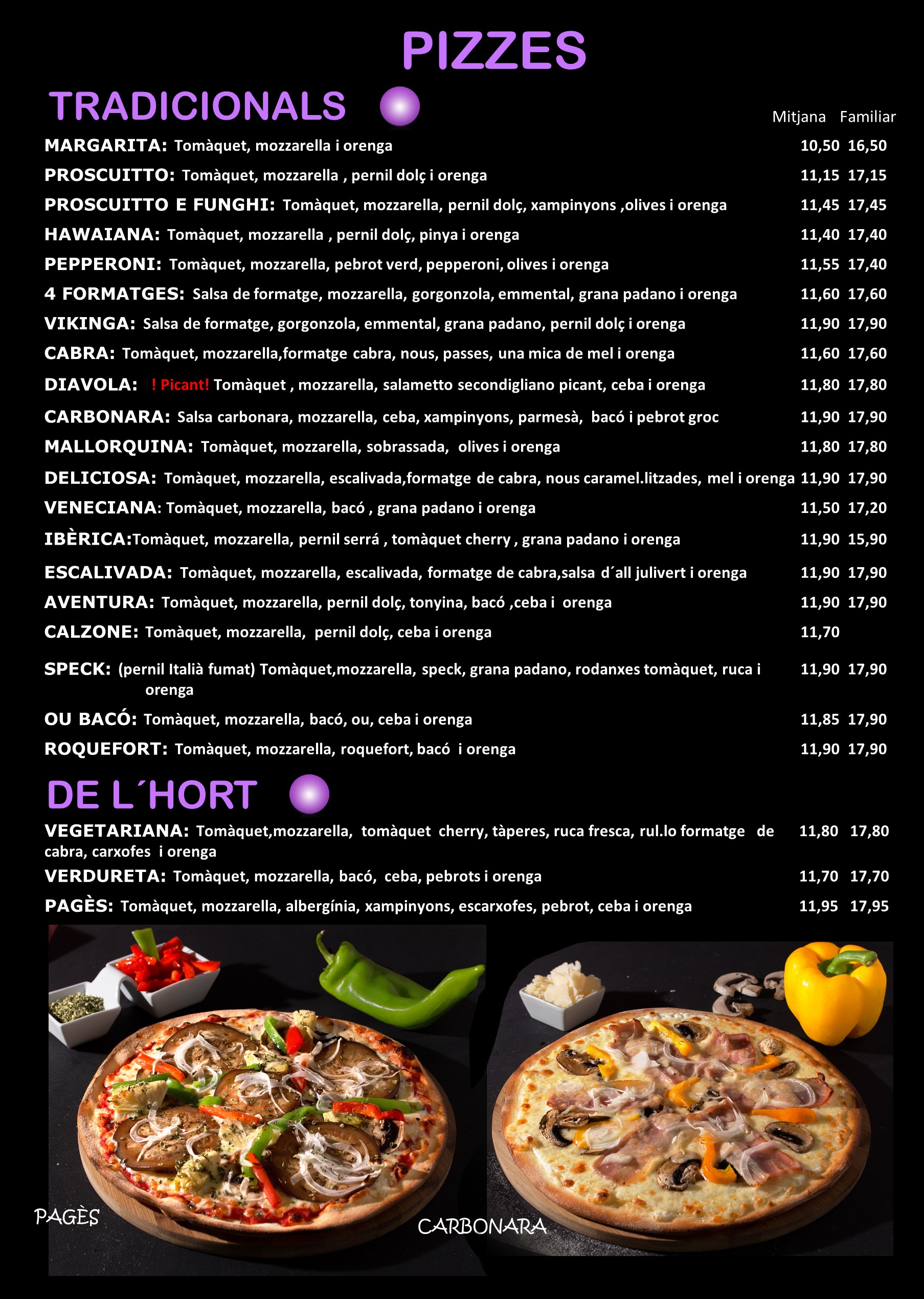 CARTA | Pizza fet a ma